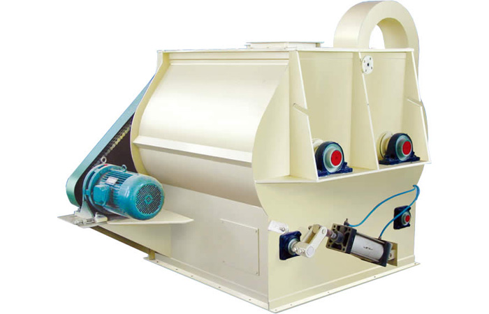 Feed pellet mill: Double-shaft mixing machine