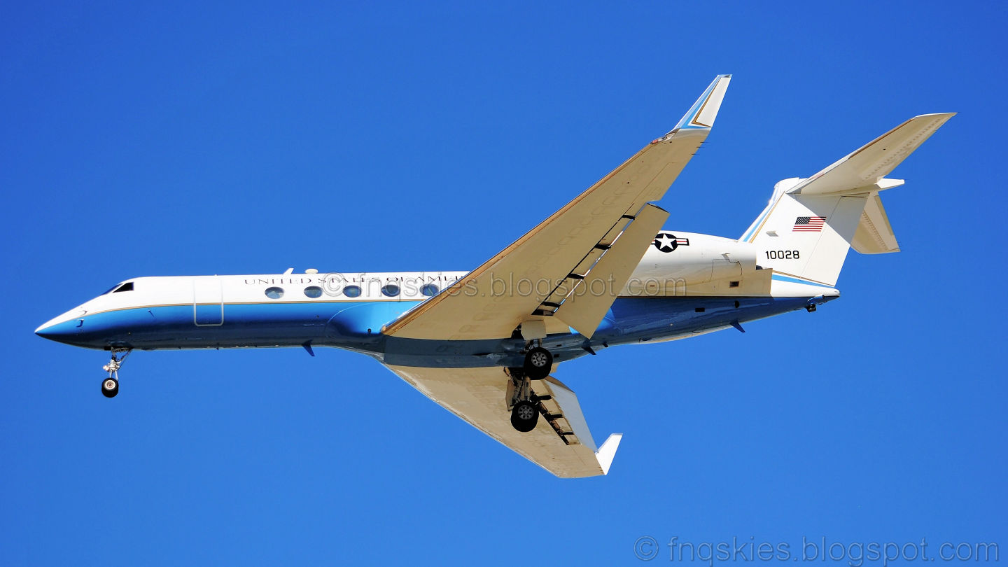 Far North Queensland Skies: USAF Gulfstream V C-37A 01-0028
