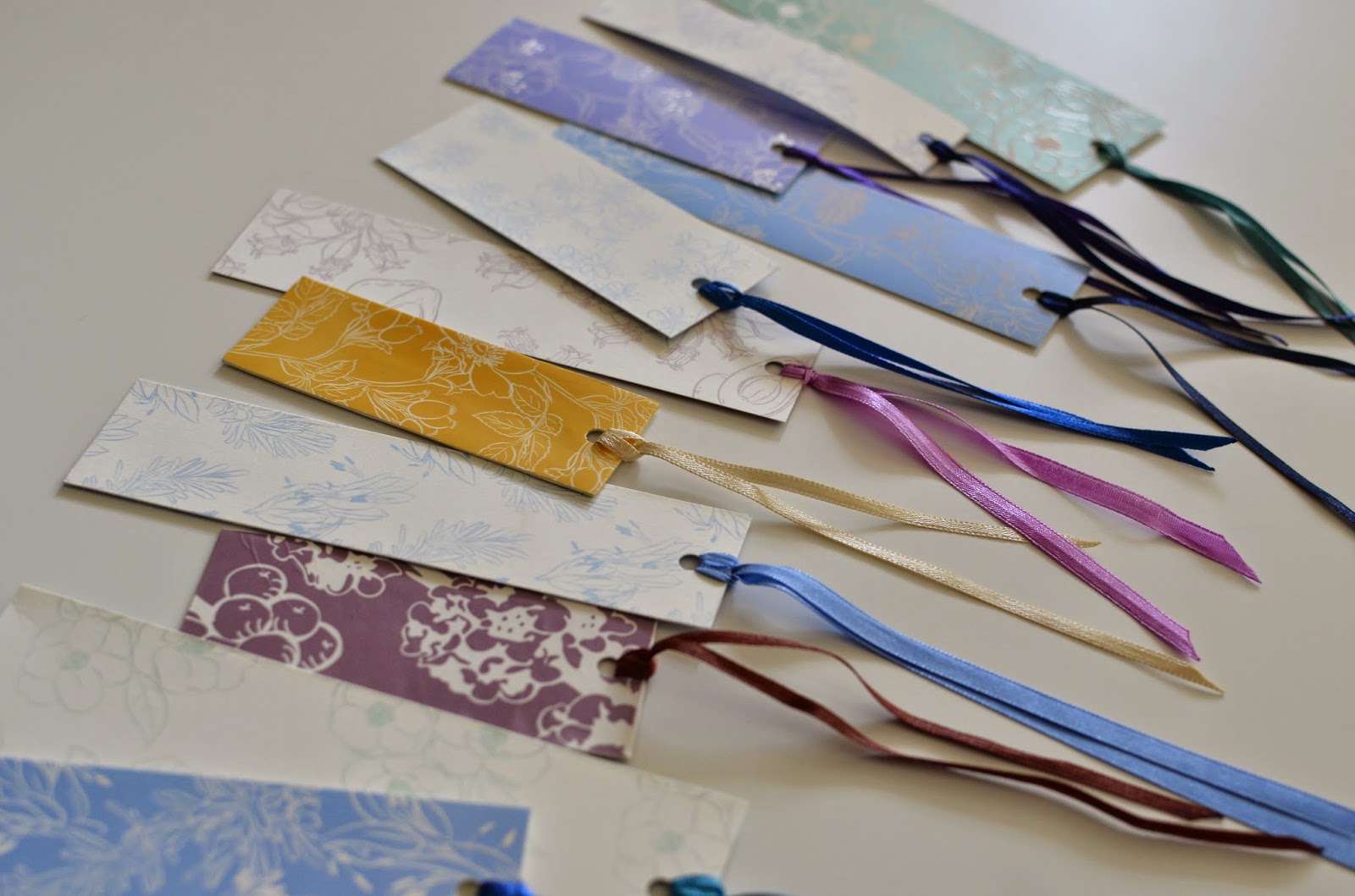 Daniella Nare: Recycled Bookmarks | DIY
