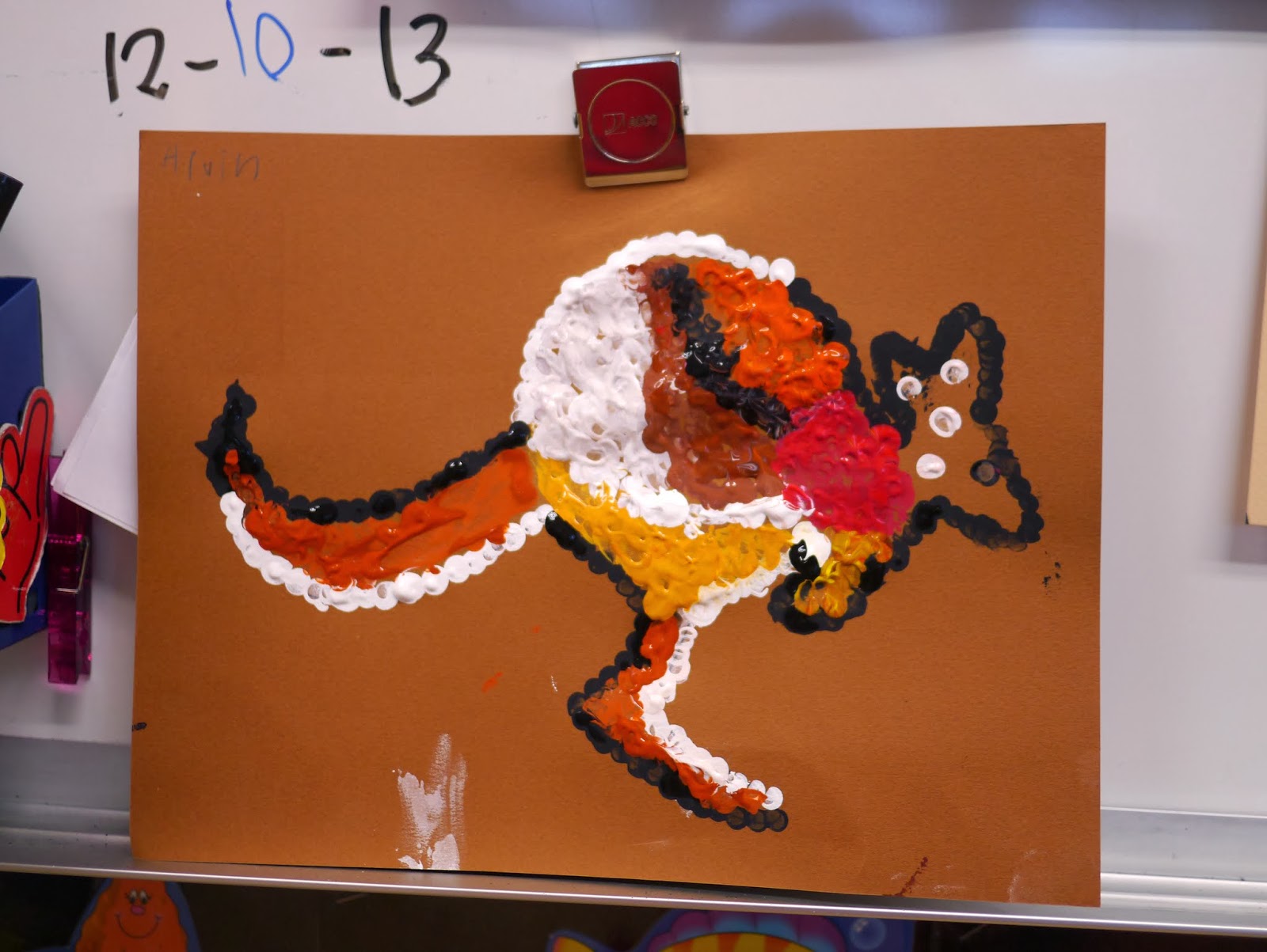 Little Hiccups: Aboriginal Dot Art Activity