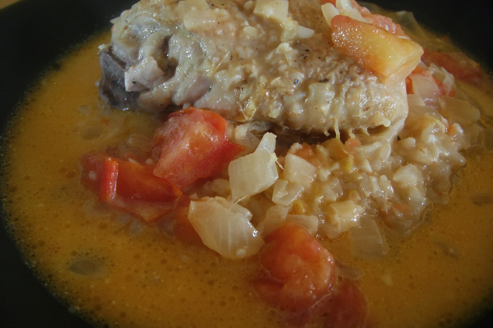 The Experimental Alchemist: Akoho sy Voanio: Chicken in Coconut Milk