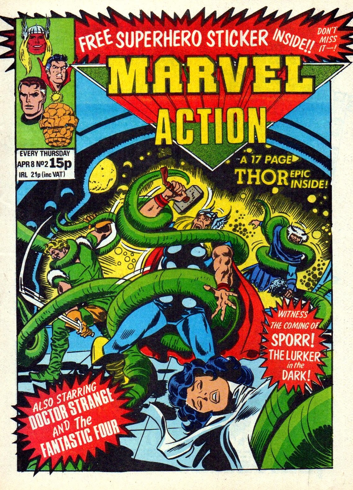 CRIVENS! COMICS & STUFF!: ACTION & ADVENTURE: 'POT LUCK' MARVEL COVER ...