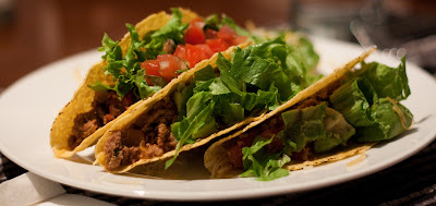 Healthy Turkey Tacos | Dishing Gourmet