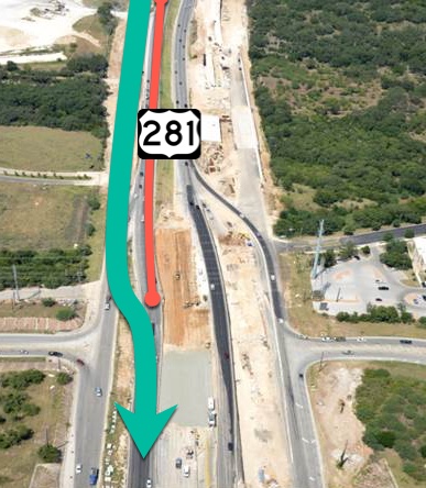 Go Ahead!: Major Traffic Shift On US 281 Expansion Project