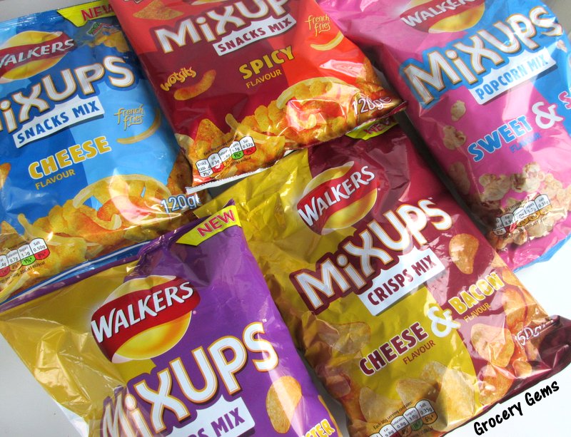 Grocery Gems: Review: Walkers MixUps - Snacks Mix, Crisps Mix & Popcorn