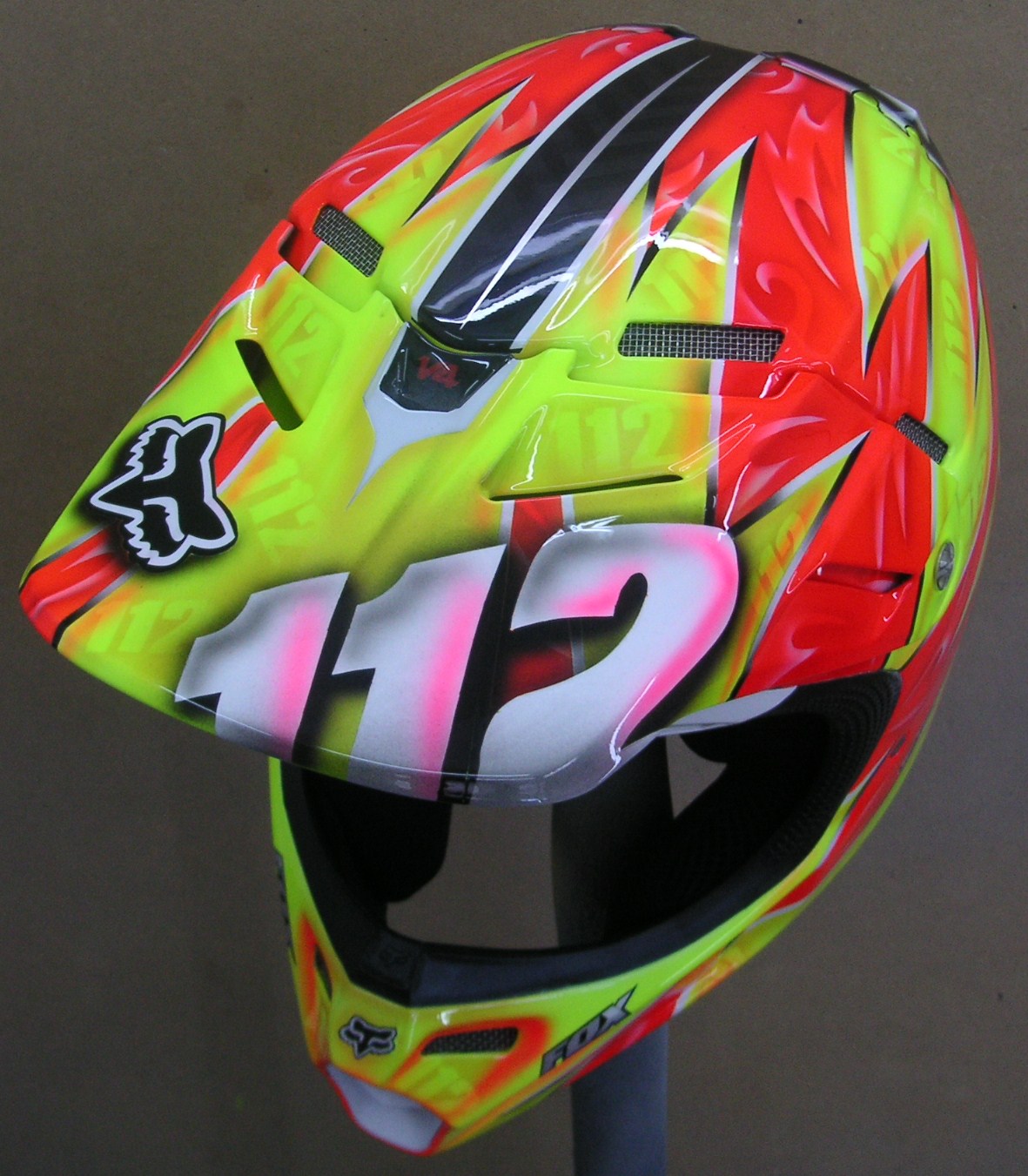 Hand Painted Helmets - Design your helmet today..!!: Motocross Helmet ...