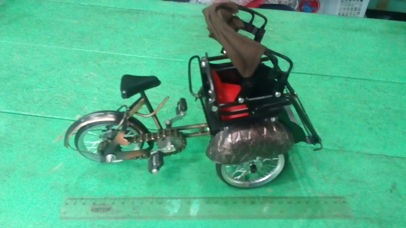 JUAL MINIATUR BECAK JOGJA, JUAL SOUVENIR MINIATUR BECAK, CARI MINI ...