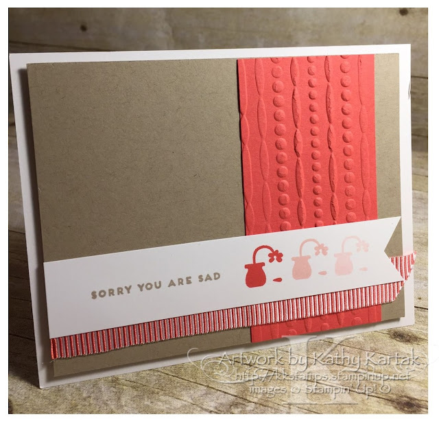 Faithful INKspirations: Sorry You Are Sad