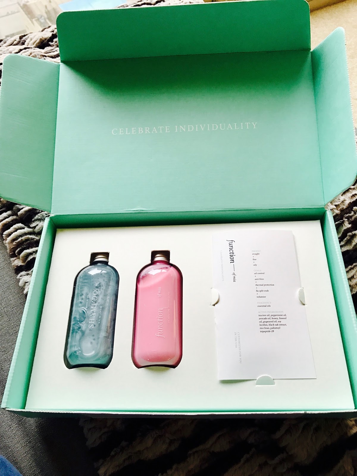 Function of Beauty's Customizable Shampoo | A little S&M