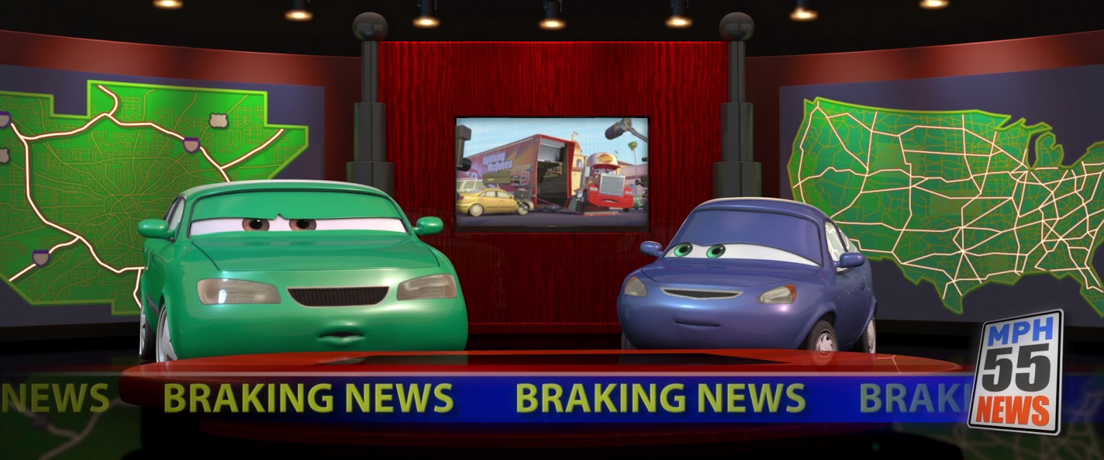 Dan the Pixar Fan: Cars: Dan Sclarkenberg & Kim Carllins