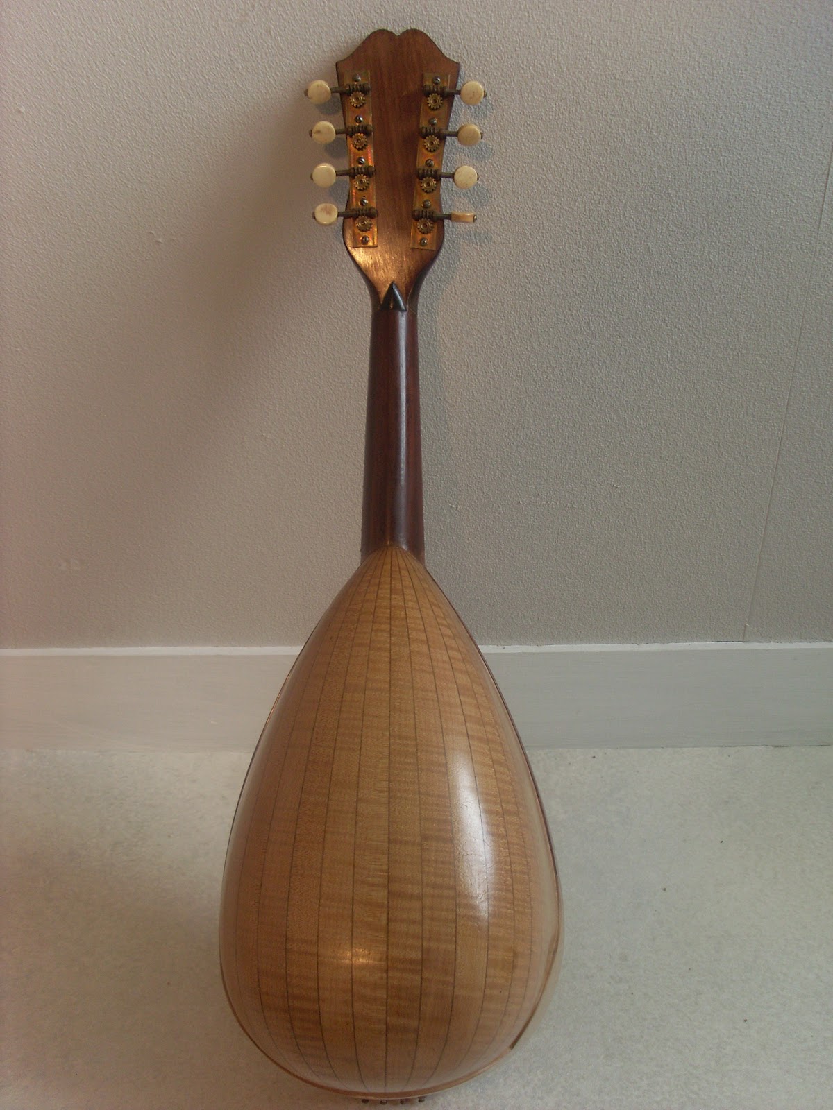 Collection d'instruments à cordes: Photo n°20 Mandoline Napolitaine