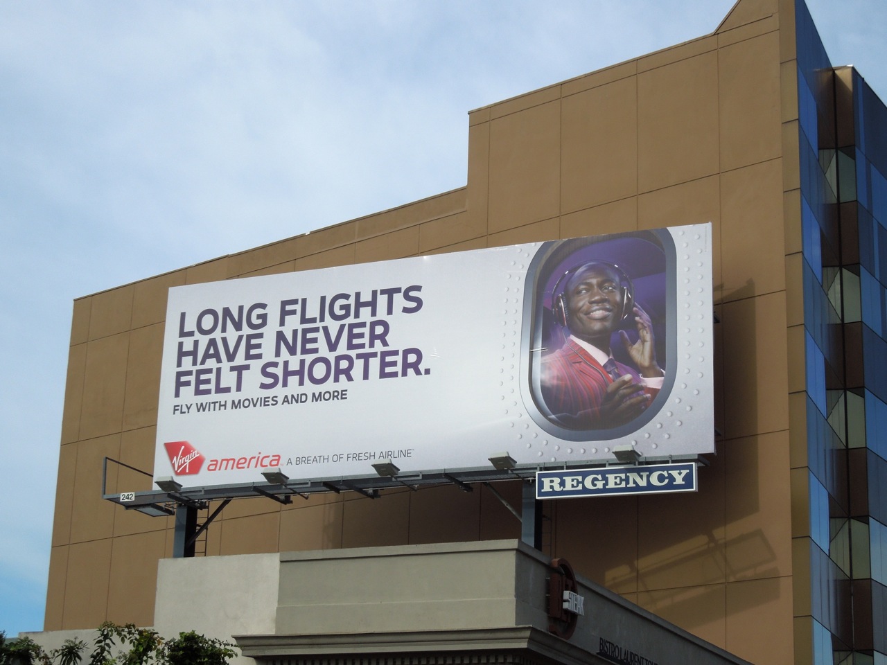 BONUS DAY: Virgin America Breath of fresh airline billboards... | Road ...