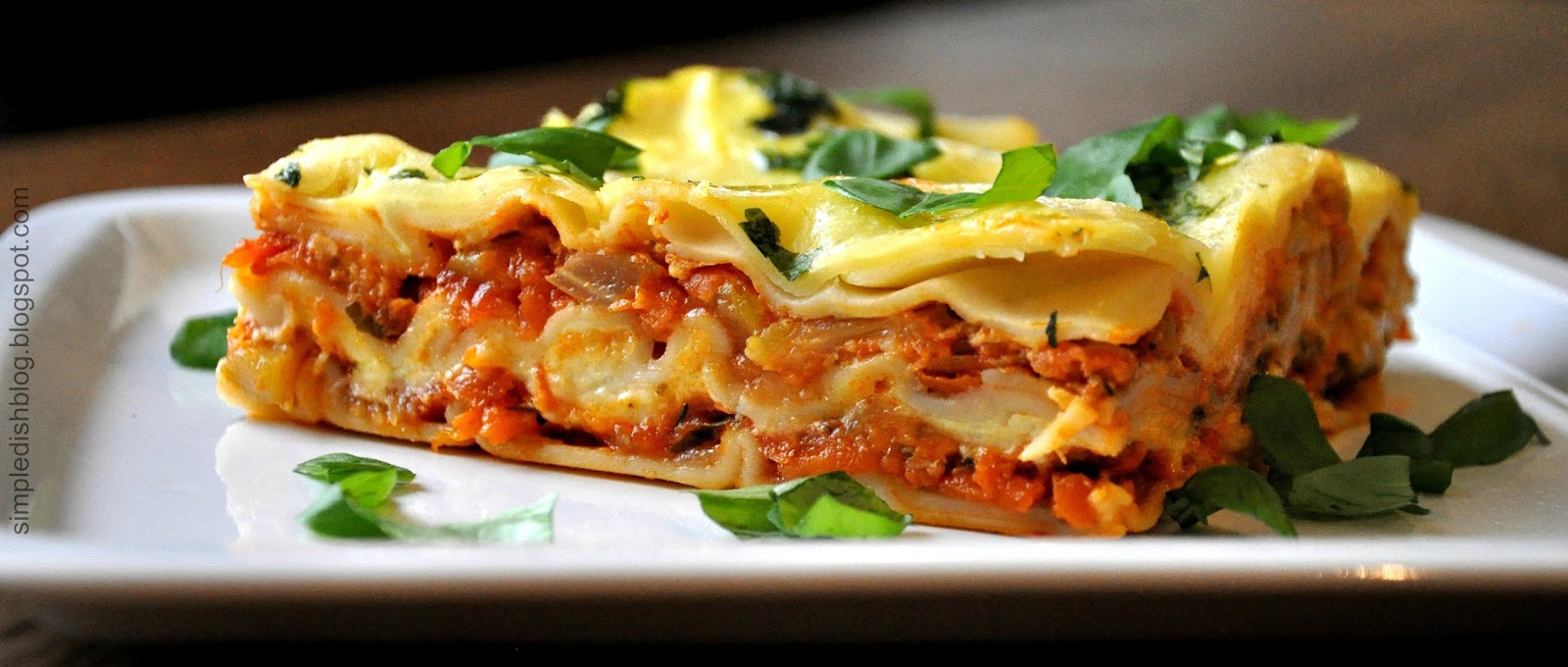 Simple Dish: Wegetariańska lazania