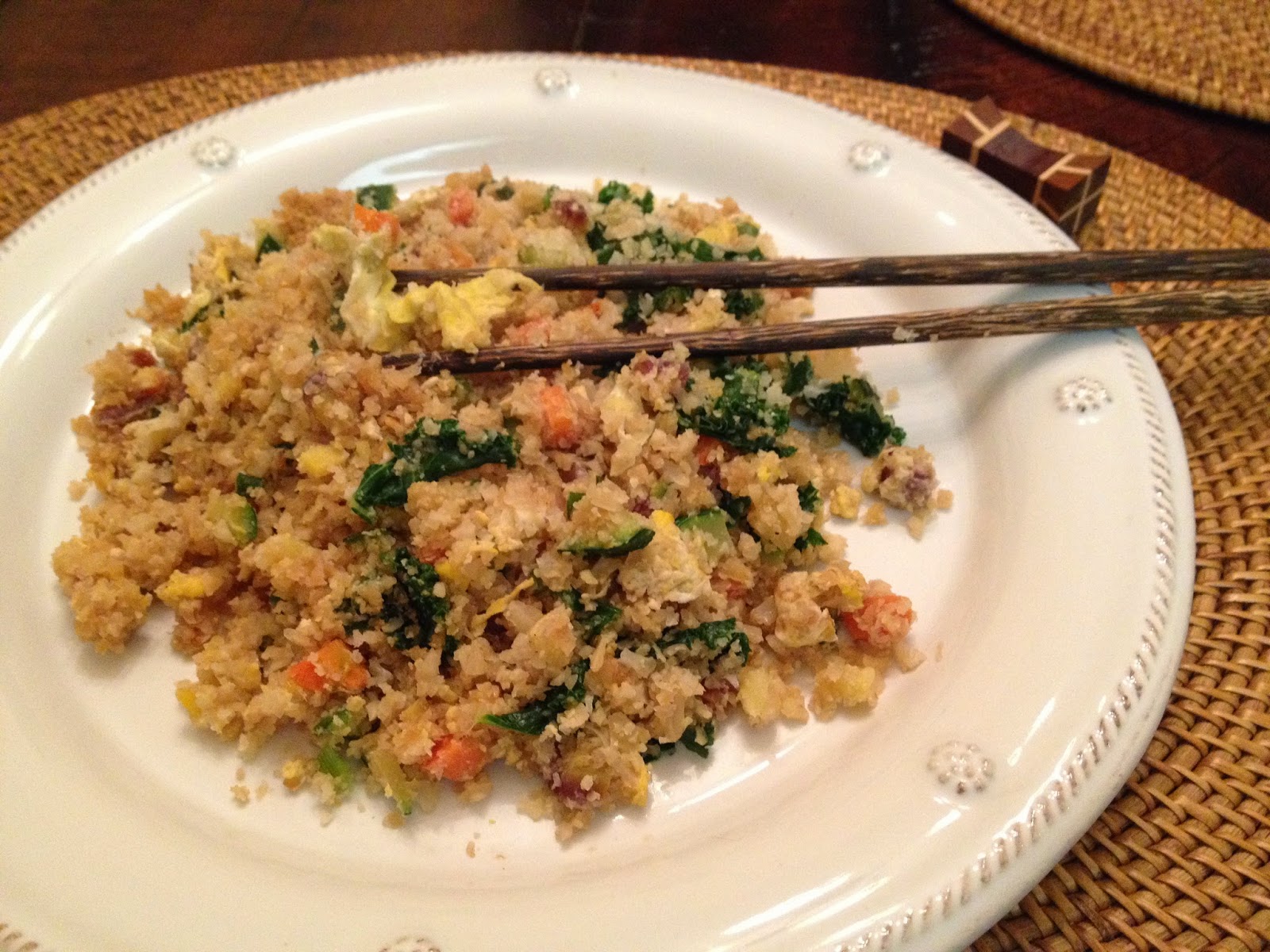 Weekday Gourmet: Recipe (Re)creation: Cauliflower "Fried Rice"