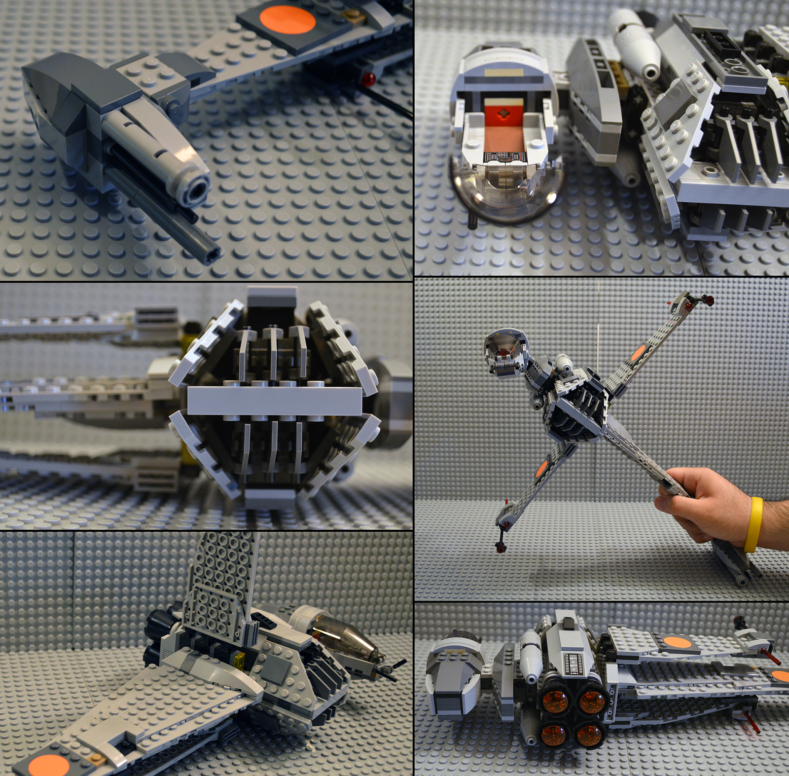 Bricks, Pix, and Panels: Lego Review: B-Wing