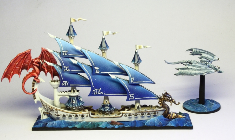 Battle Brush Studios: Showcase: Dreadfleet - The Sea Drake