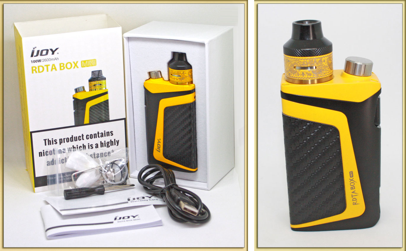 IJOY ® Hugh 100W E Cigarette Vape Mod Box Kit ~ Independent Reviews