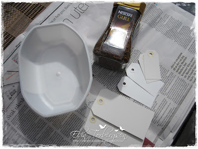 Live & Love Crafts' Inspiration and Challenge Blog: Coffee-Tags Tutorial