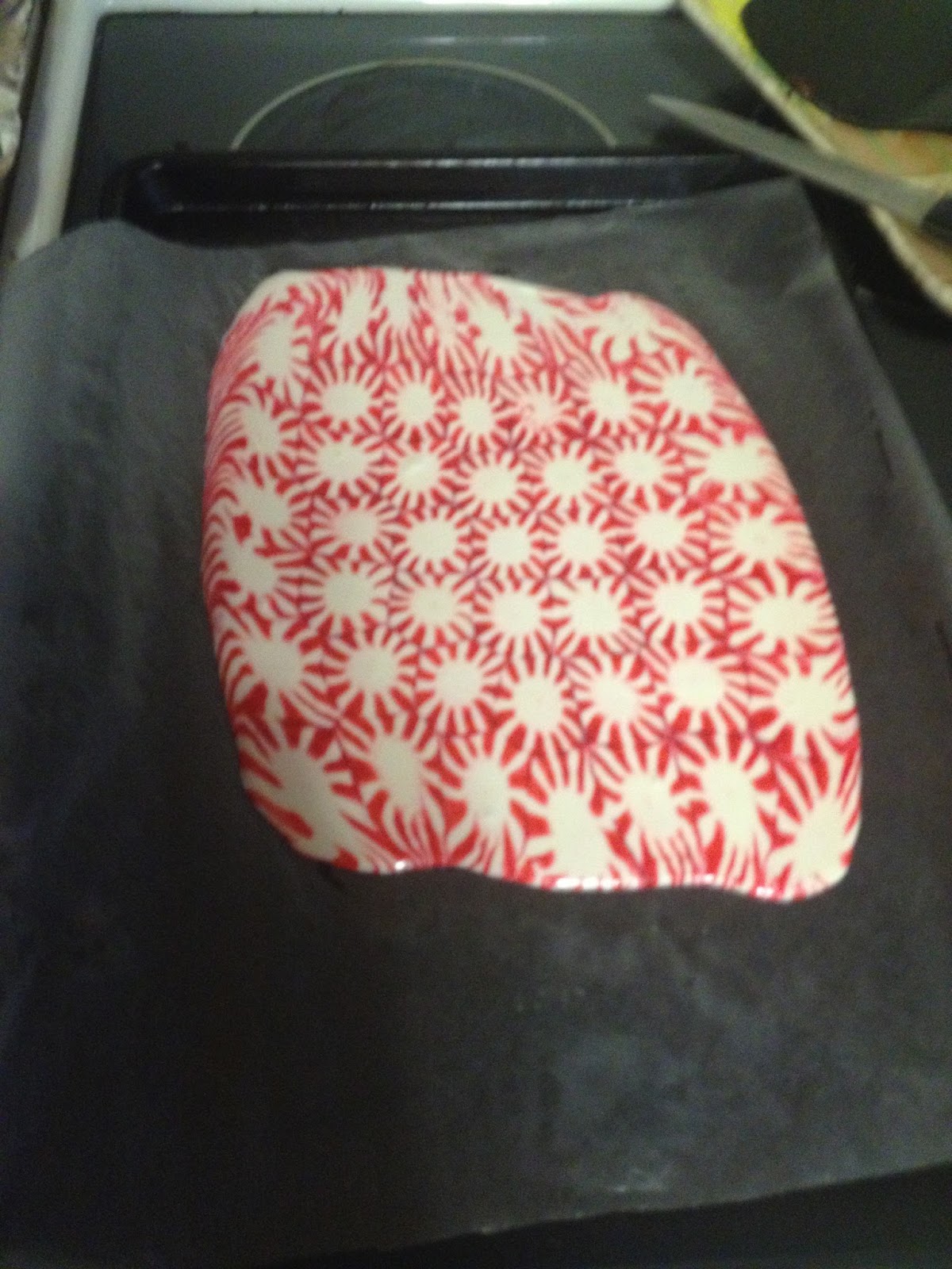 Peppermint Serving Plate