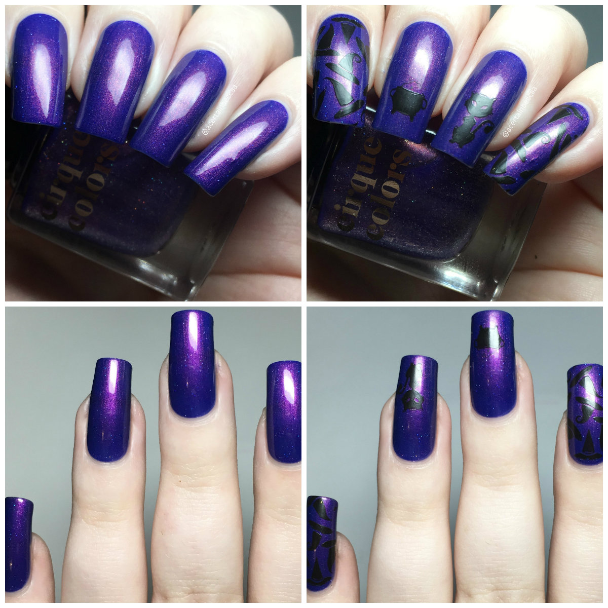 A Certain Becca Nails: Cirque Colors 'Dusky Skies' (& Nail Art)