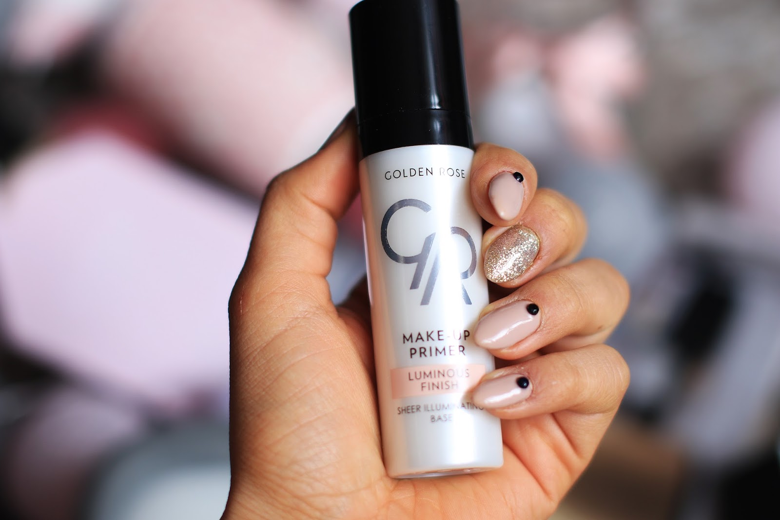 Rozświetlająca baza pod makijaż Golden Rose Make-Up Primer Luminous