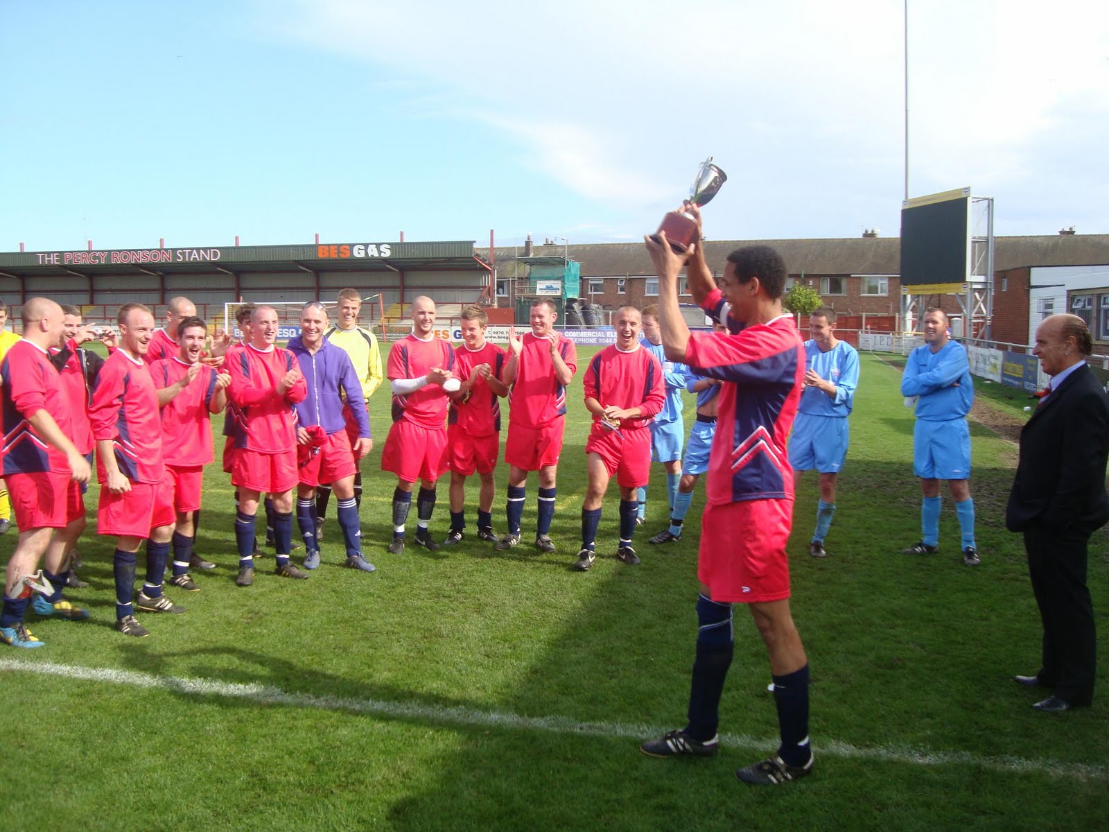 Paul & Lucy's Best Kept Secrets: Charity Football Match - Army 4 RAF 2 ...