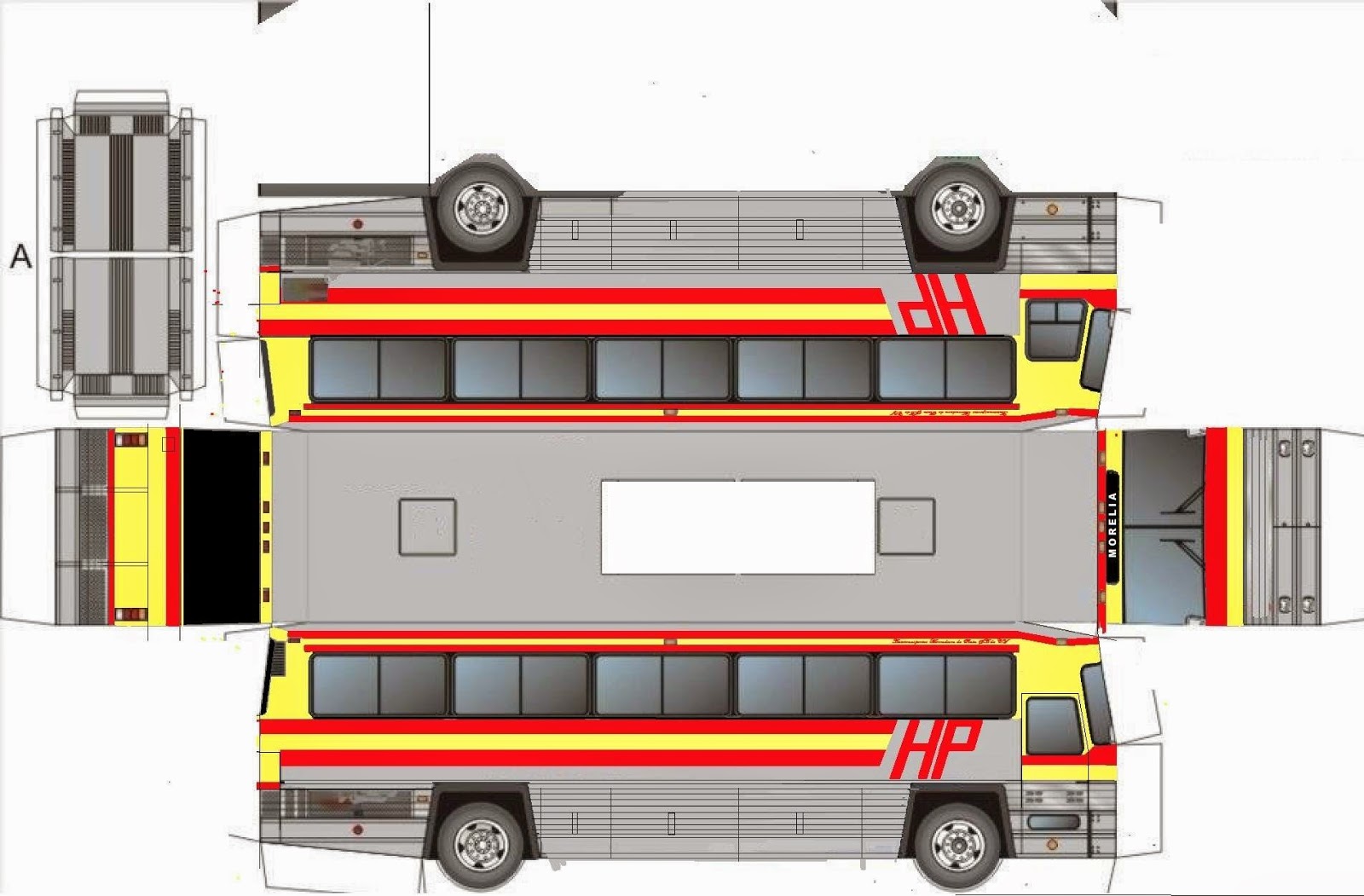 AUTOBUSES MEXICANOS ARMABLES