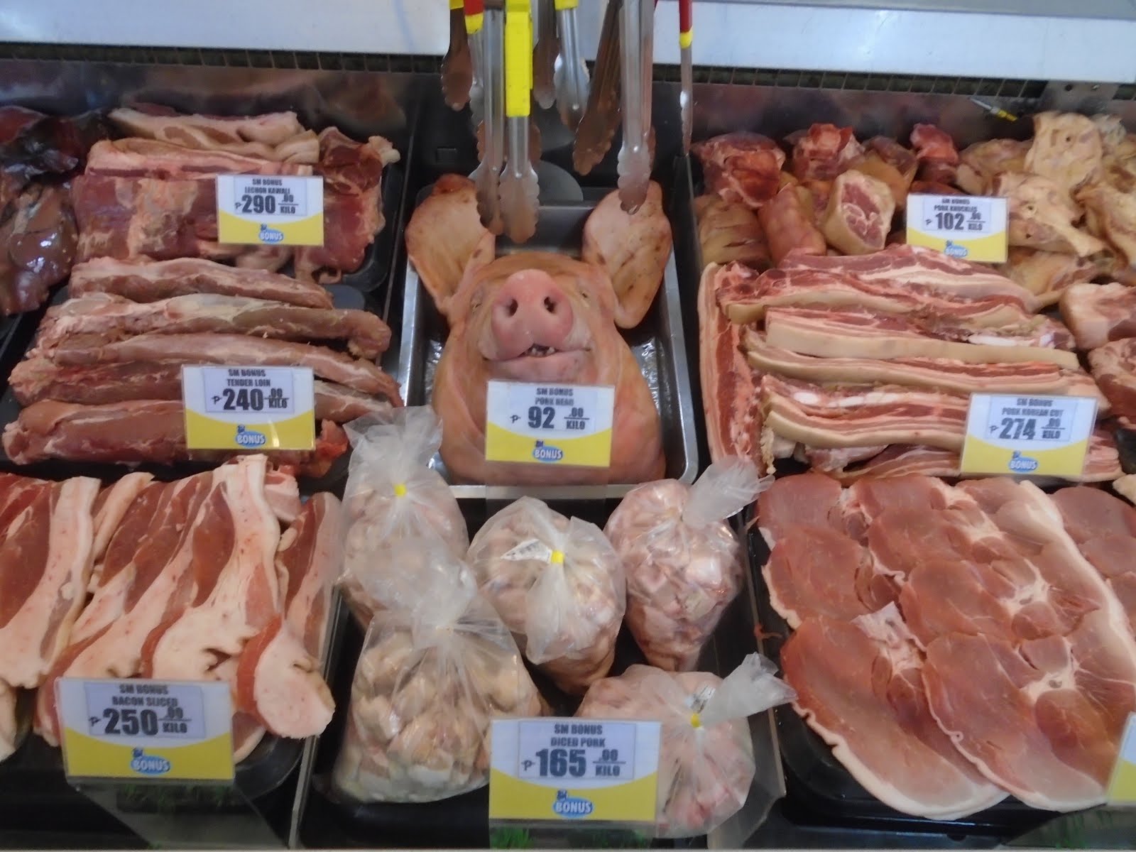 Philippinefails: SM Bonus Pork Head