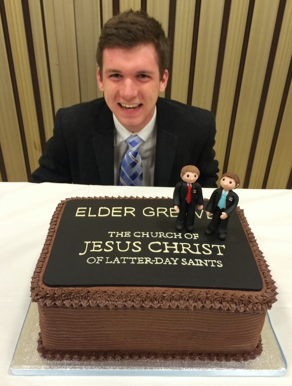 Elaine's Sweet Life: Missionary Send-off Cake