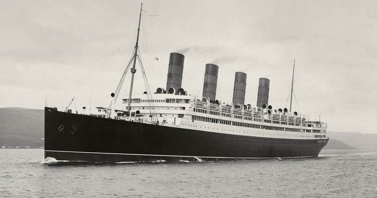 Leith Built Ships: Classic Ships - RMS AQUITANIA
