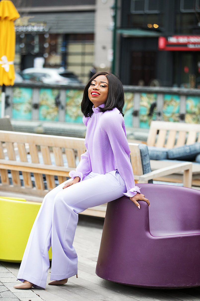 How To Style This Season's Color: Lavender - Jadore-Fashion