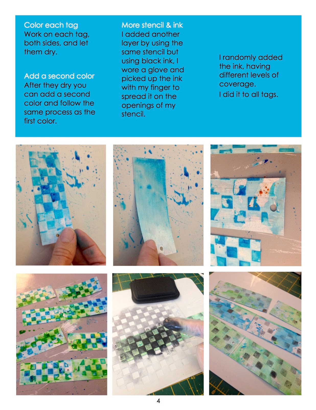 Scrappy Gaby: Cute tags using recycled clothing tags with tutorial