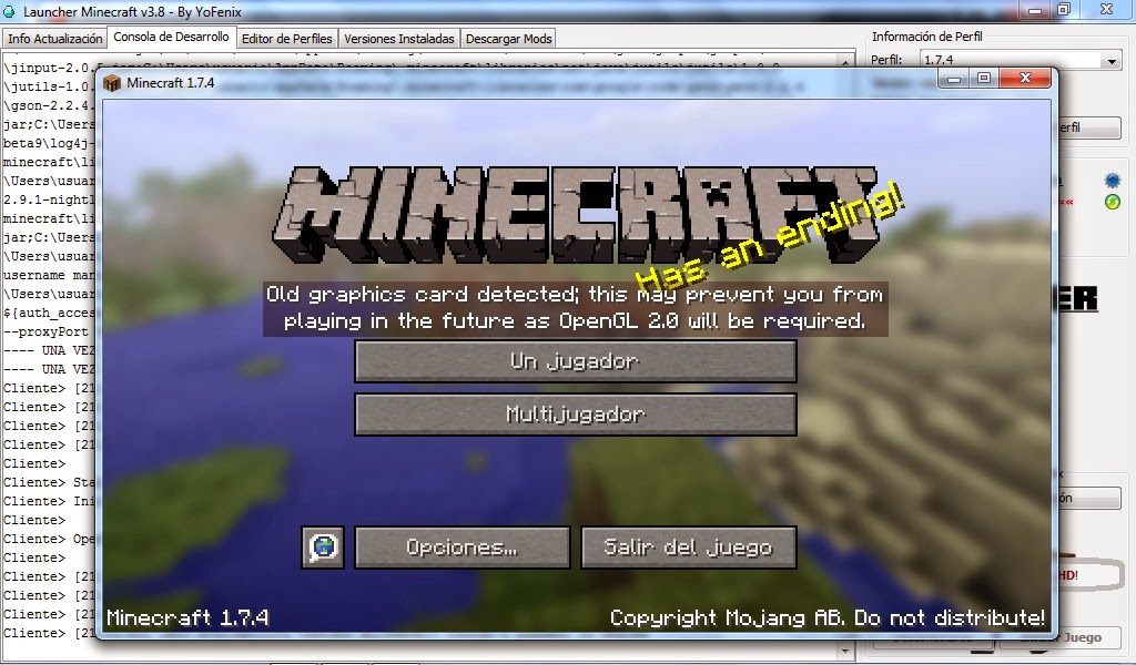 manututos: MINECRAFT PIRATA (launcher fenix)
