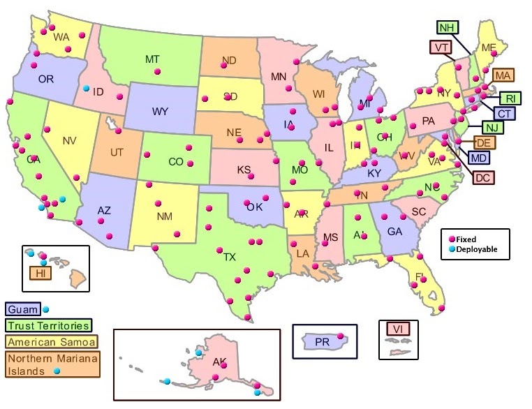 Fanatic Cook: US Radiation Monitoring Maps