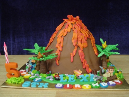 Yochana's Cake Delight! : Volcano Cake
