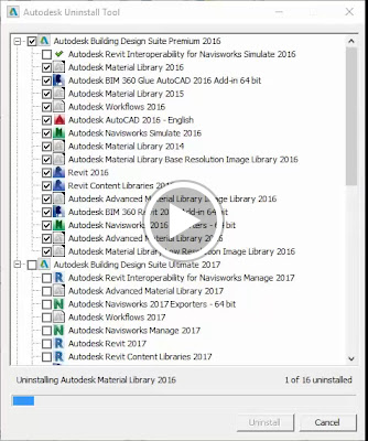 BIM Chapters: Autodesk Uninstall Tool