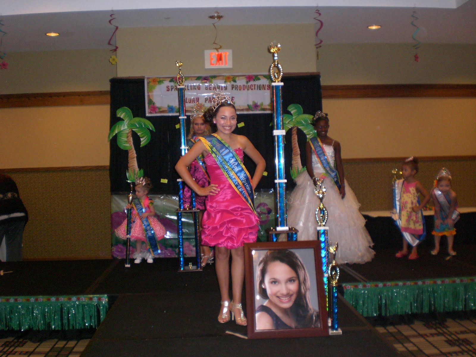 PAGEANTS And POLITICS: Sparkling Beauties Luau Pageant