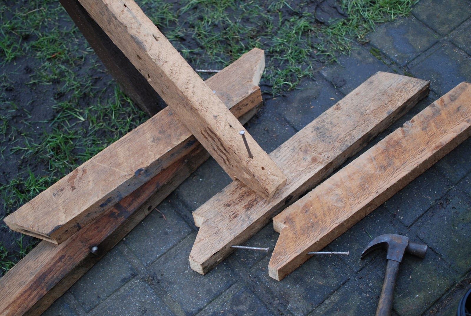 Justin's Classic Mini Project: Making the trestles to support the Mini