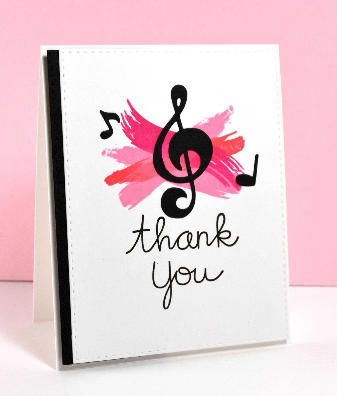 K and R Designs: Music "Note" Cards {Paper Smooches}