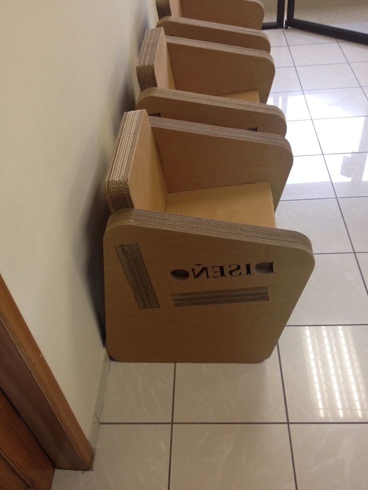 How to Recycle: Recycled Cardboard Furniture