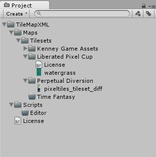 James Unity tutorials: Tile Map XML Tutorial Tileset Textures