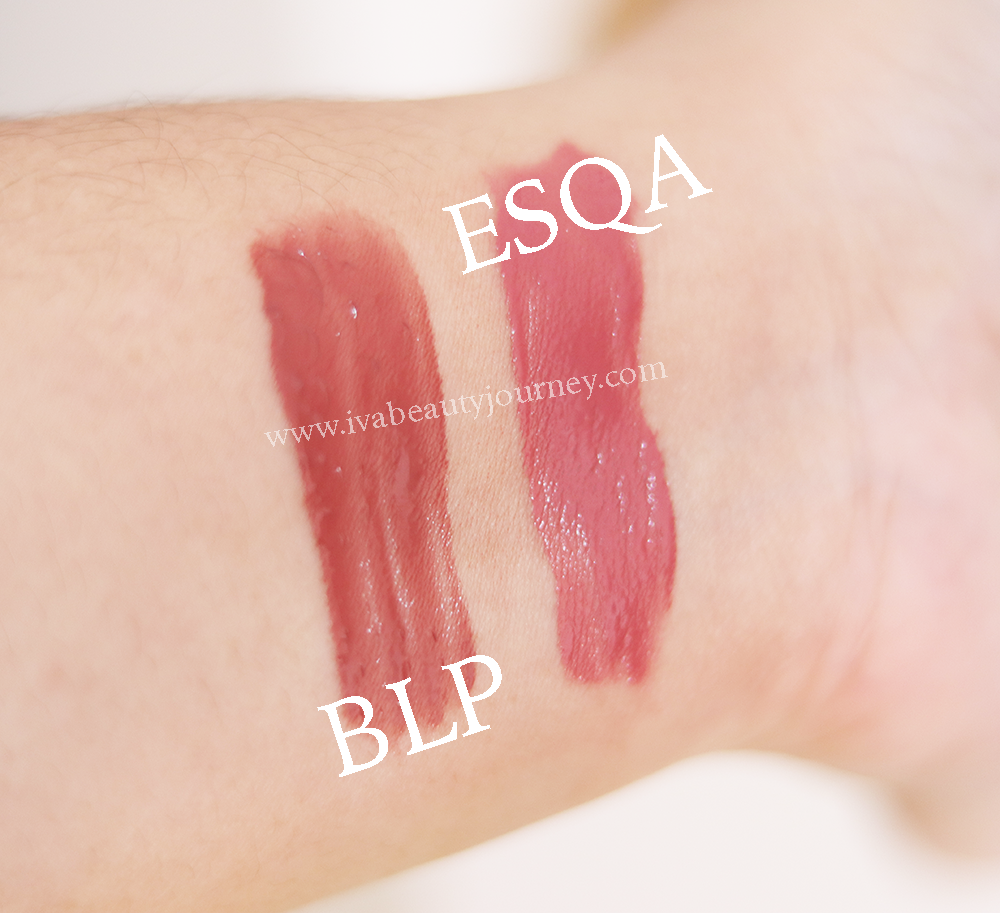 [REVIEW] BLP LIP GLAZE & ESQA LIP GLOSS | iva's beauty journey