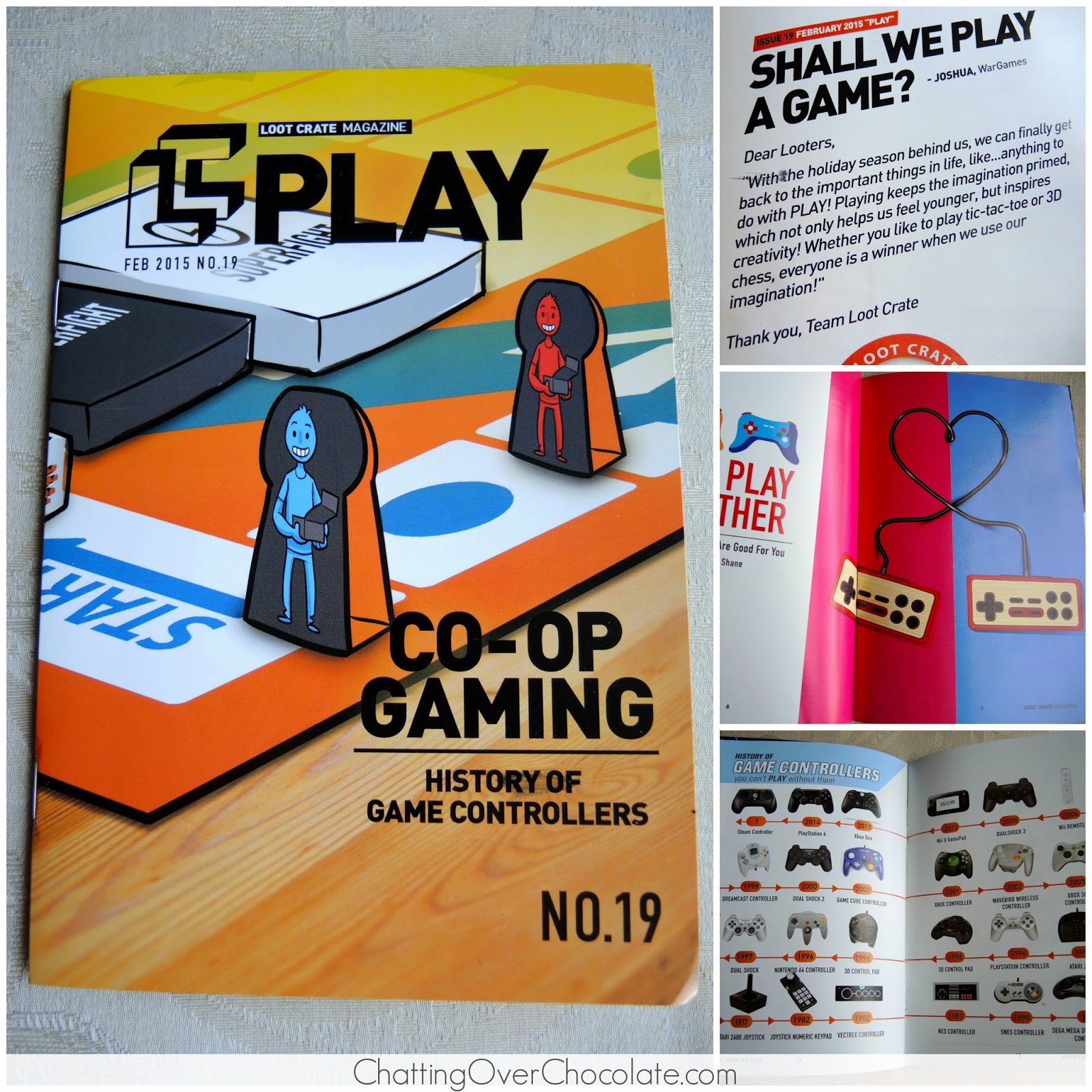 Chatting Over Chocolate: Loot Crate February 2015 Subscription Box Reveal