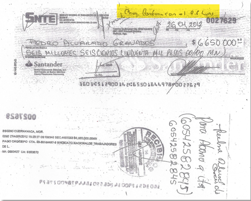 Mirna Leaks Hidalgo: Mirna firmaba y sus hermanos autorizaban