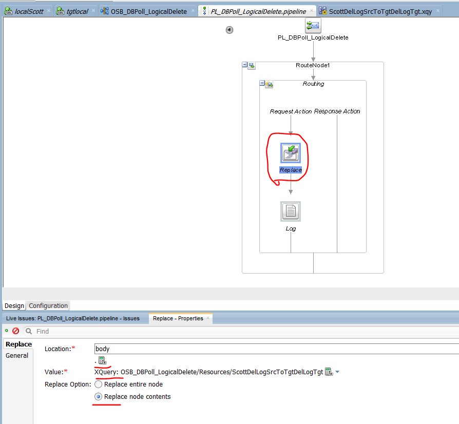 Osb Db Adapter Poll Delete Logical Records Using Oracle Service Bus 12c 