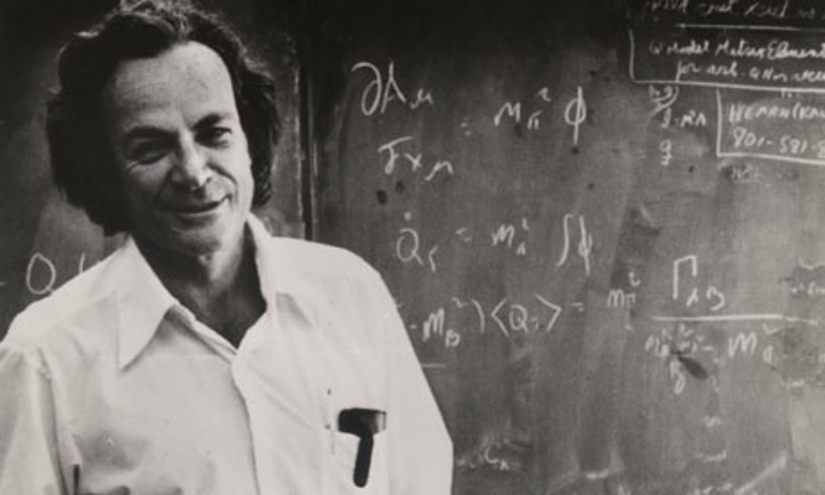 Prototipos: Grandes Cientistas: Richard Feynman
