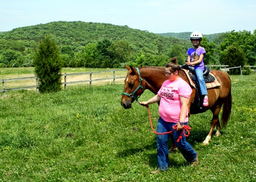 Blue House School - Homeschooling one sweet girl!: Horseback Riding at ...
