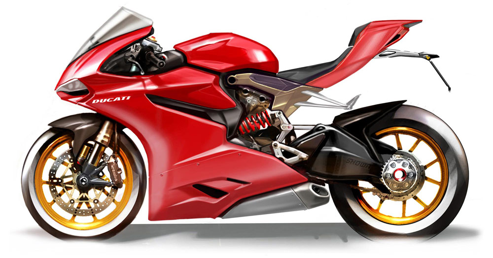 Vault: Ducati 1199 Sketches