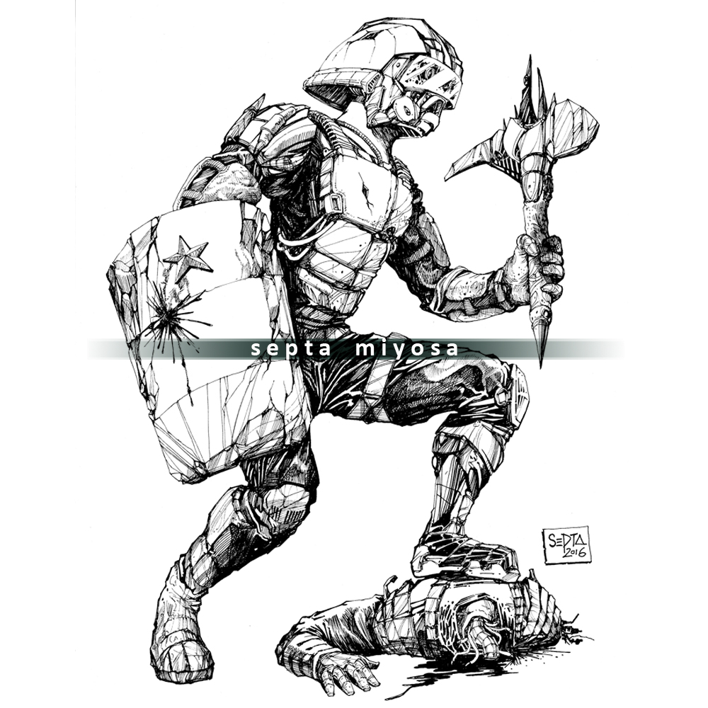 The Art of Septa Miyosa: ARTWORK DRAWING