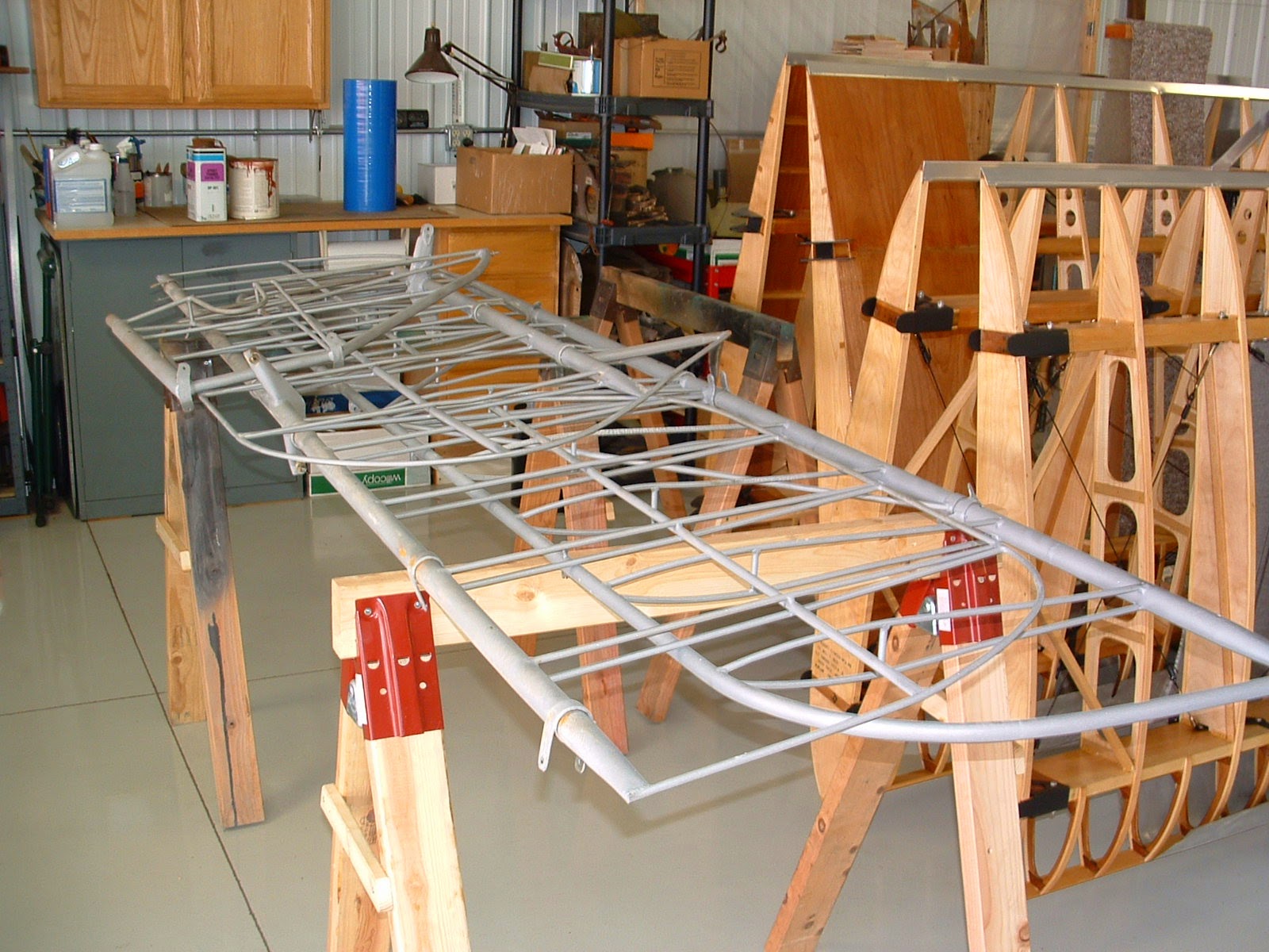 1928 Lincoln-Page LP-3 Restoration: Streamline Tubing and Cabane Struts